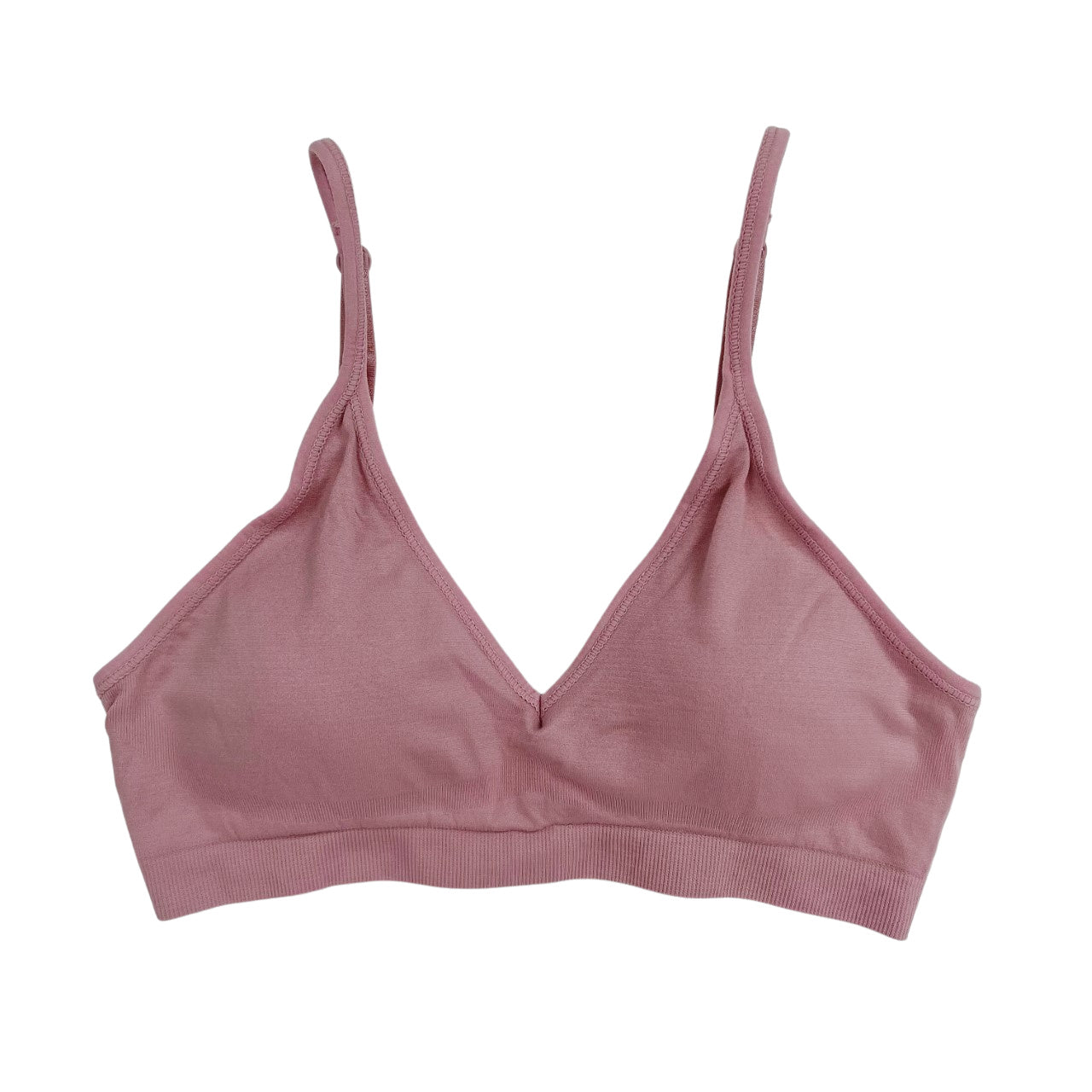 Pale Mauve Triangle Padded Bralette – Lani + Kei
